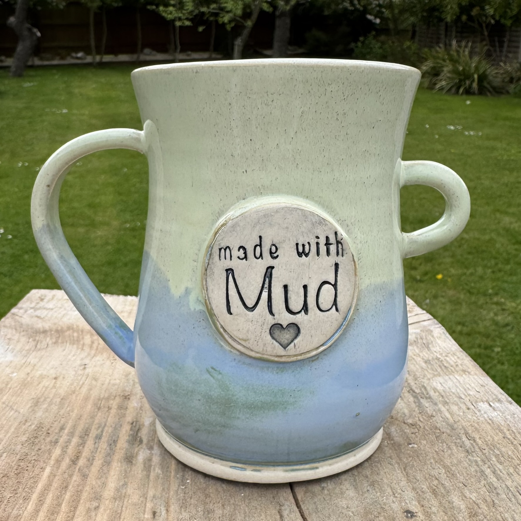 Made with Mud™ Wheel-Thrown Stoneware Mug – Featuring the dignitea ...